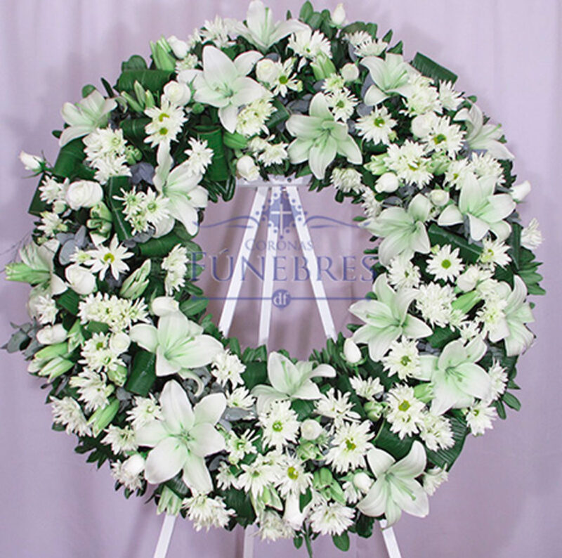 Corona Funeraria Grande Sensaciones – Envío de flores a domicilio CDMX ...