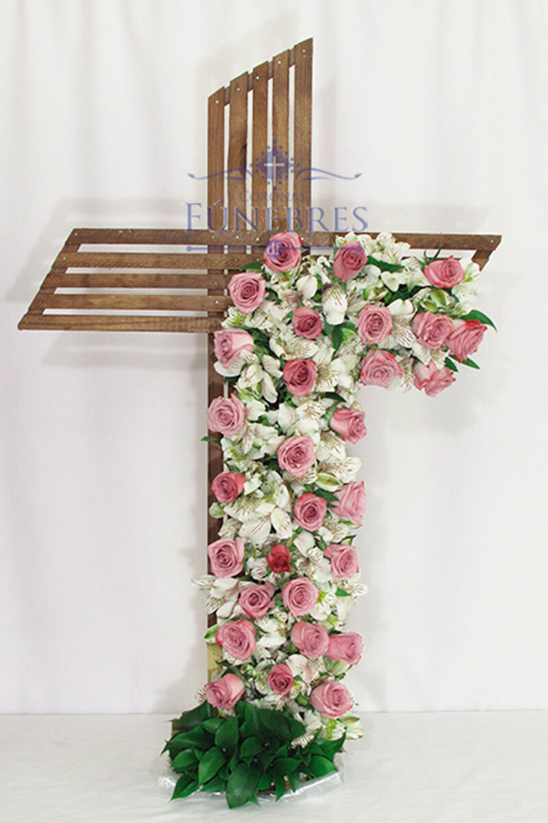 Cruz Funeraria Alma – Envío de flores a domicilio CDMX | Diseños ...