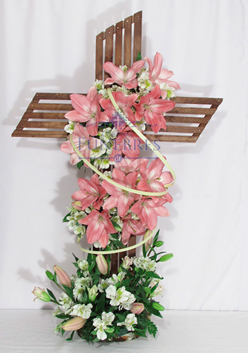 Cruz Funeraria Alma – Envío de flores a domicilio CDMX | Diseños ...