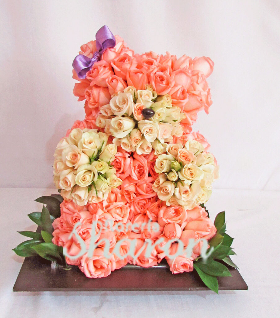 24 Rosas rojas Cariño – Florería Sharon | Arreglos Florales | Canasta ...